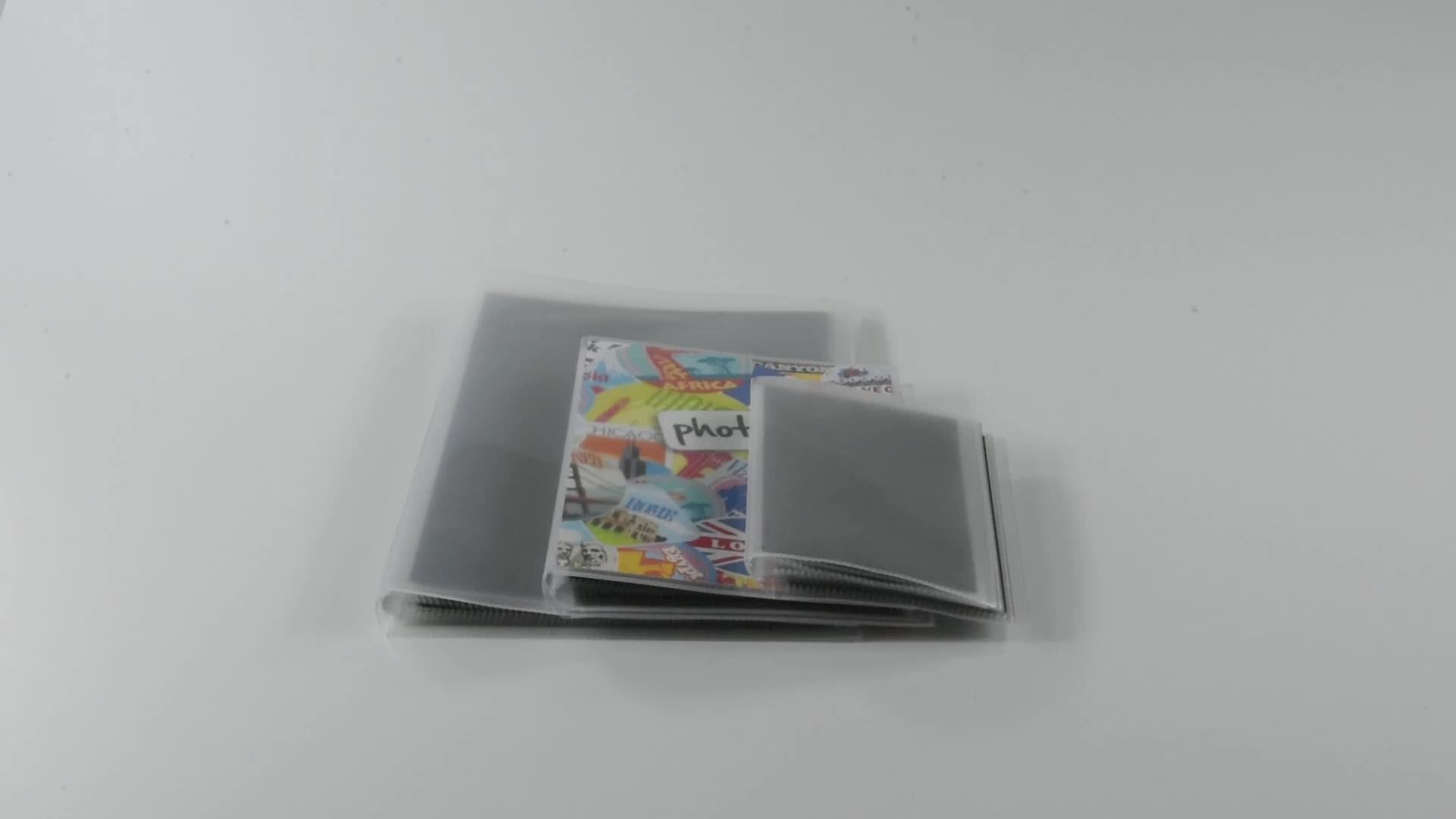 Customized Cover 4x6 Clear Transparent Waterproof Photo Album With Pp ...