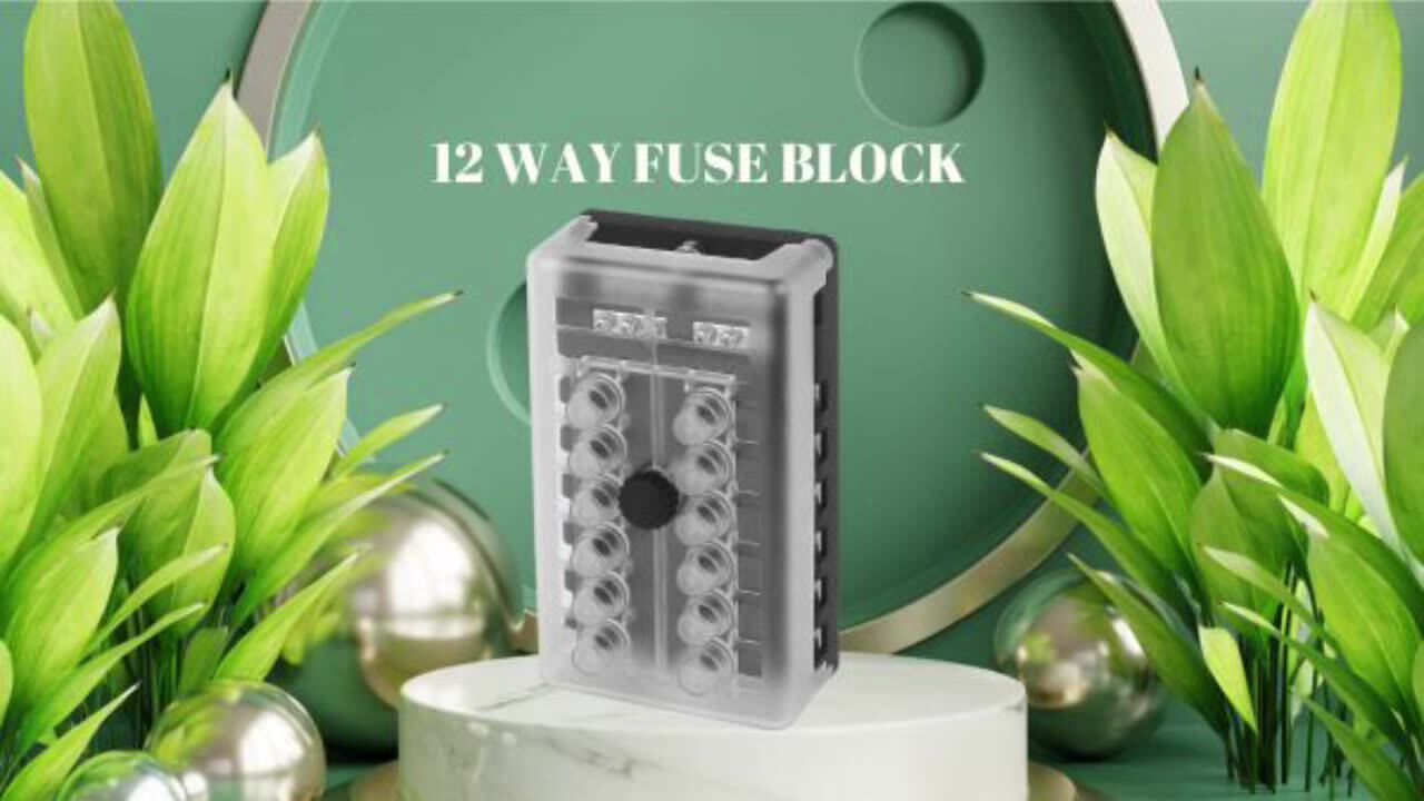 Automotive 6 Circuits Fuse And Relay Box With Acc Interface - Buy 12v ...