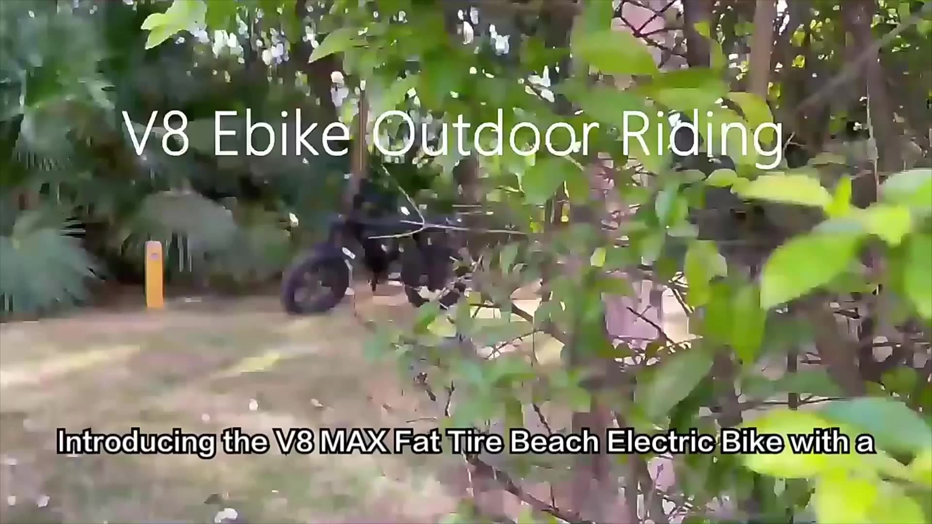 V8 2024 Fatbike Electric Fat E Bike 750w Vintage Retro E Bike - Buy V8 ...