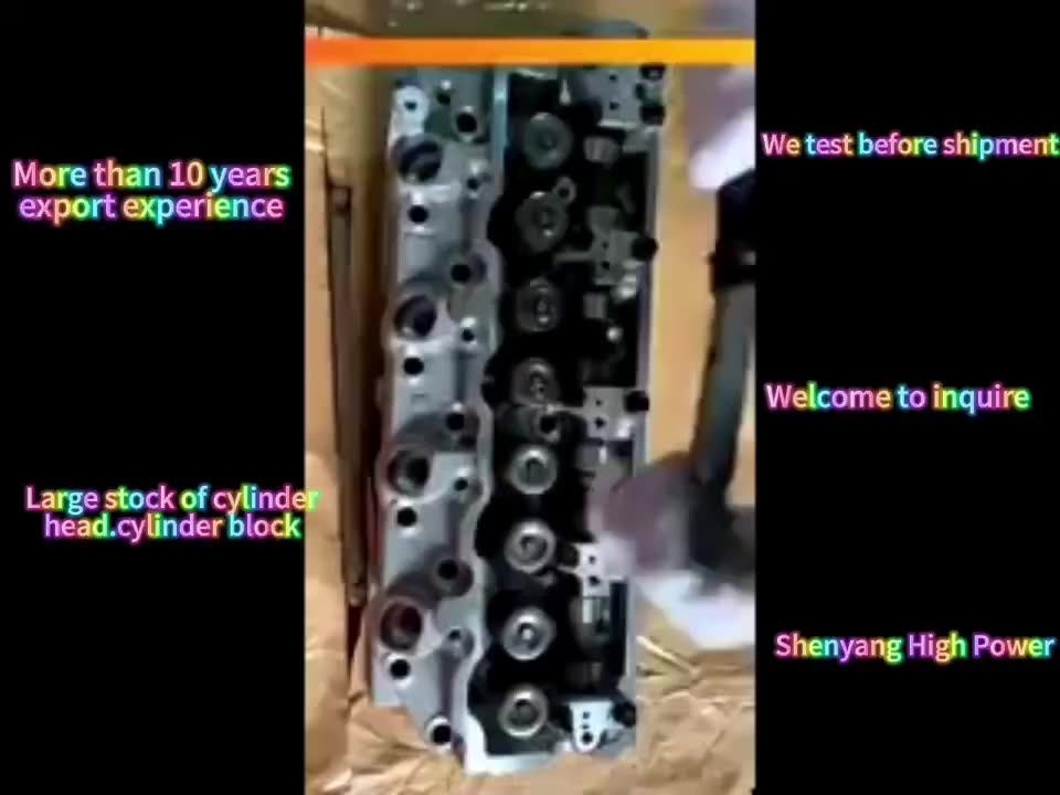 Engine 4ba1 Cylinder Head 5-11110-231-0 5-11110-238-0 For Isuzu Elf250 ...