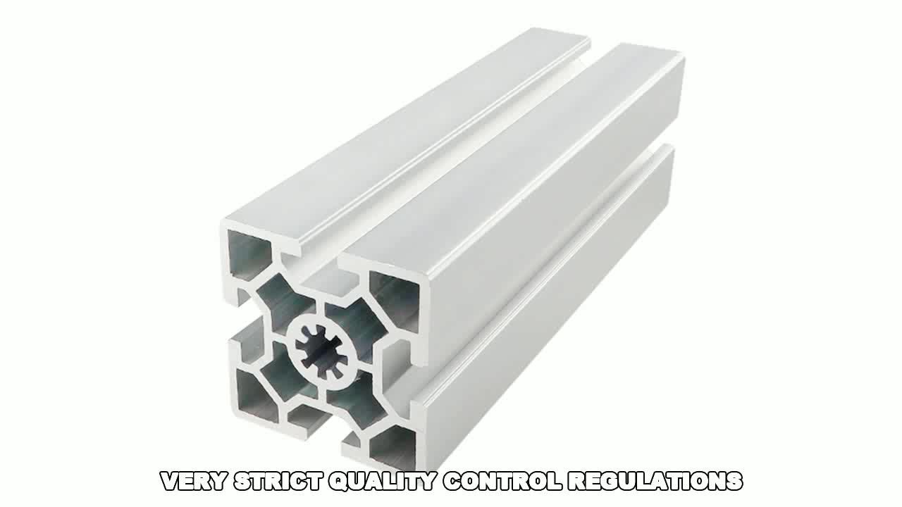 Anodized Extruded Aluminium Profile For Industrial Workbench T-slot ...