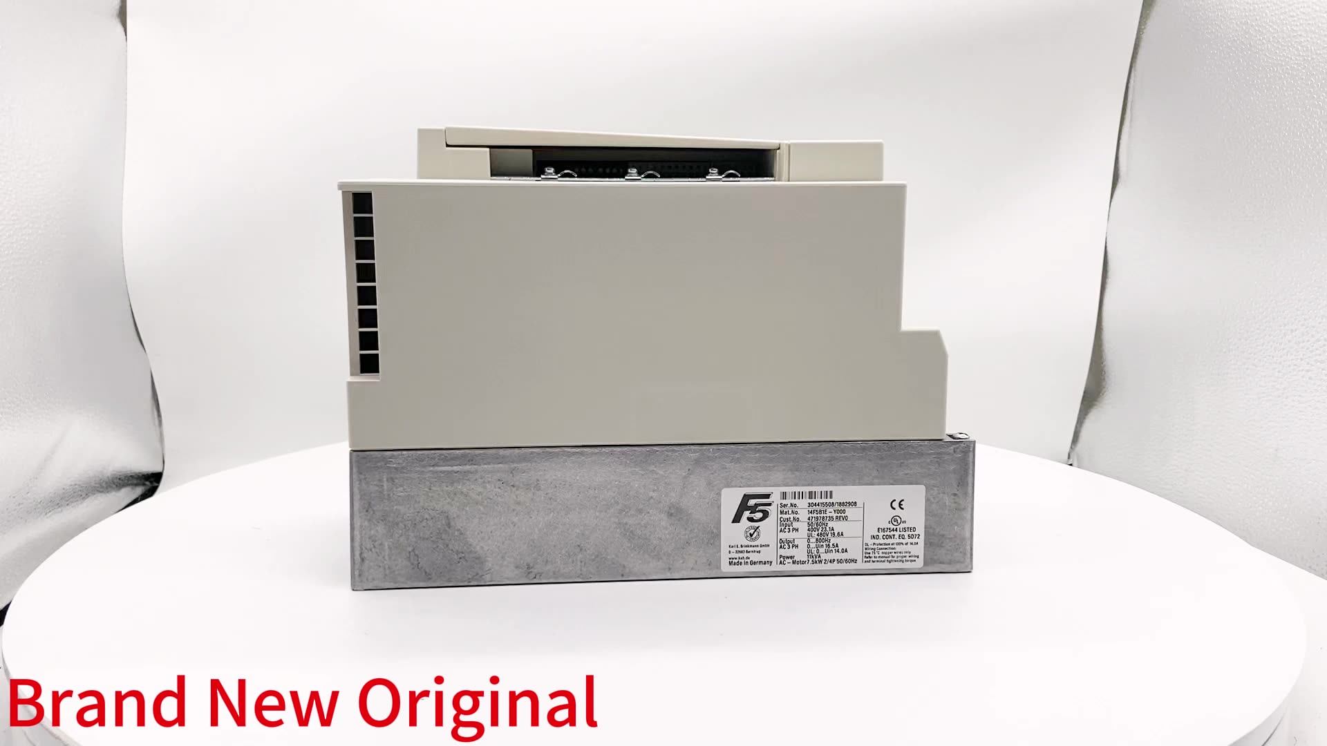 Brand New Original Germany Keb F5 Series Input Ac 3 Ph 50/60hz 400v 23 ...