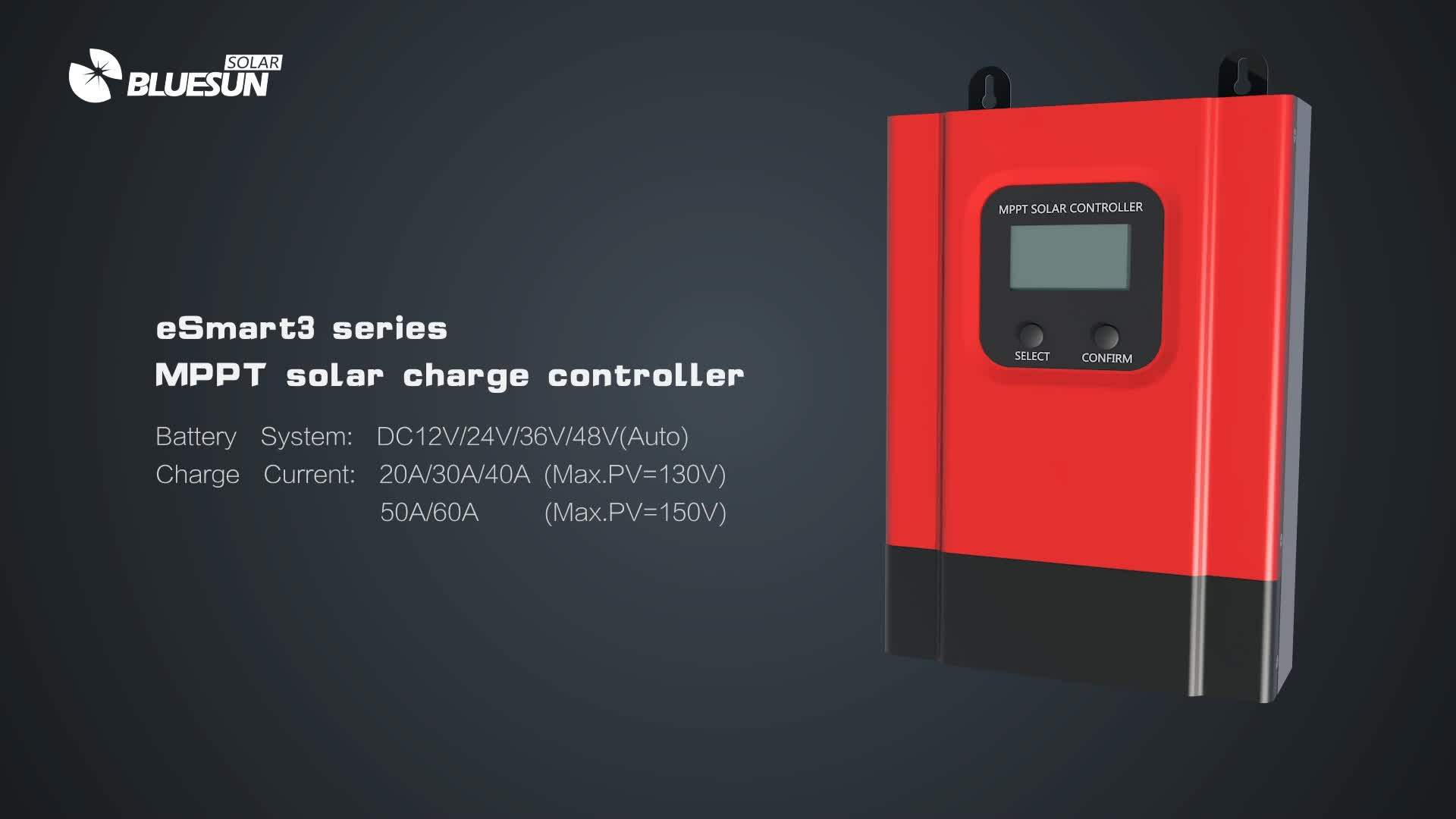 12v 24v 48v Mppt Solar Battery Charger Controller 50a 60a 100a 120a ...