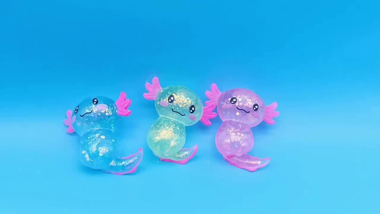 Animal Sugar Balls Axolotl Syrup Molasses Thick Stretch Ball Squishy ...