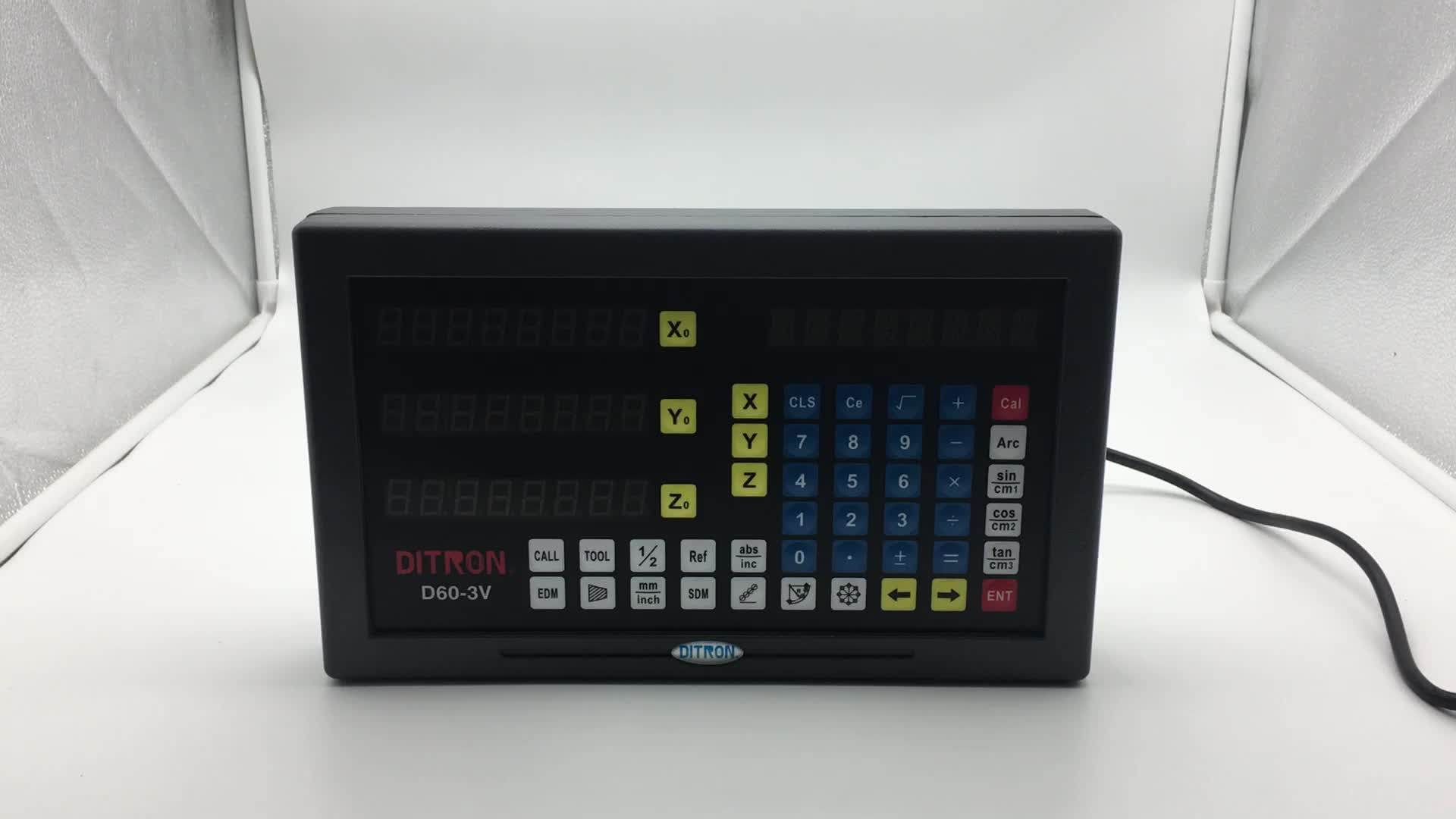 Ditron New Design Digital Readout(dro) Kits With Linear Scales/encoders ...