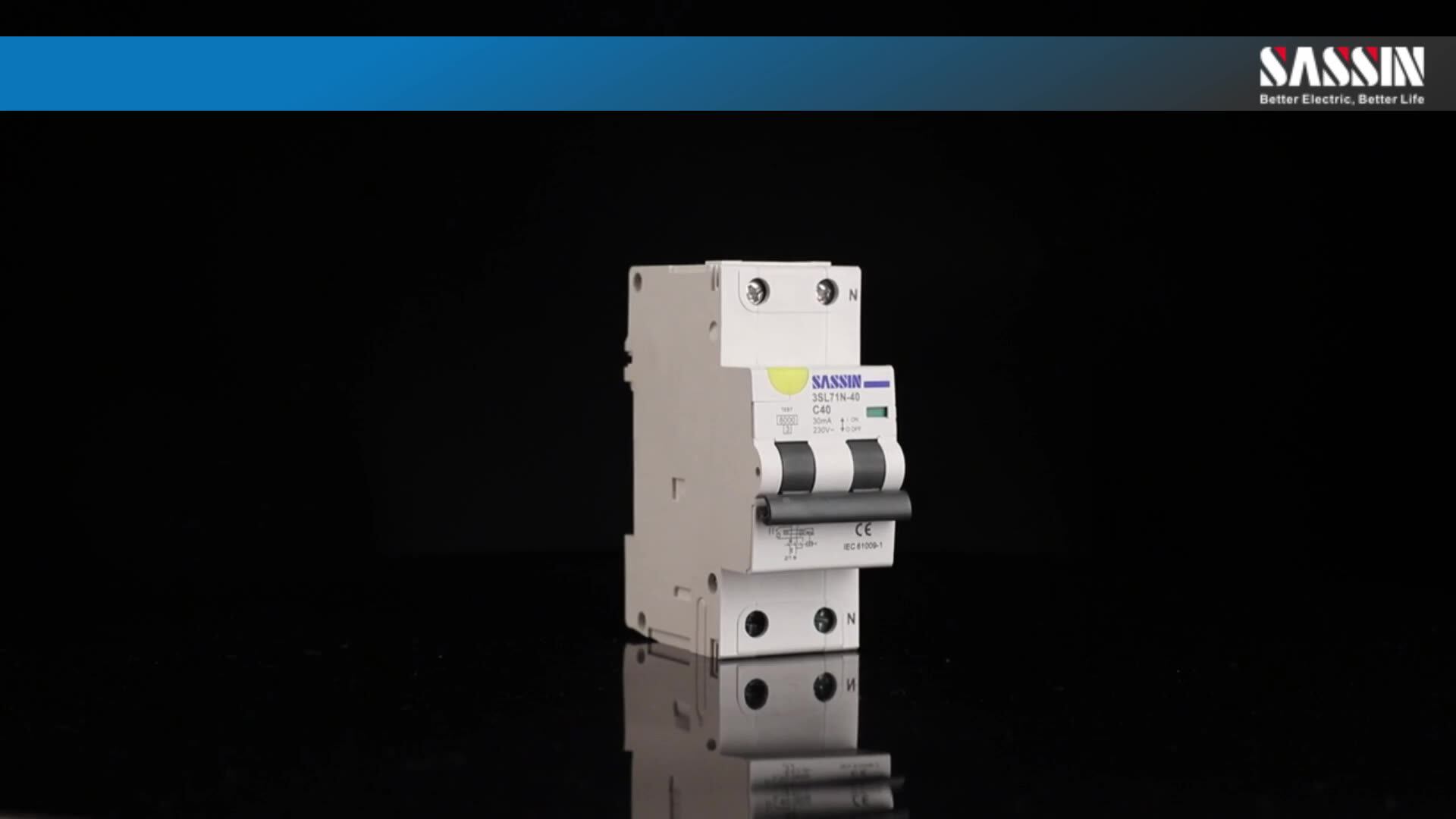 3sl36 Ac 2p 63a 30ma Leakage Sassin Rcd Rccb Residual Current Device ...