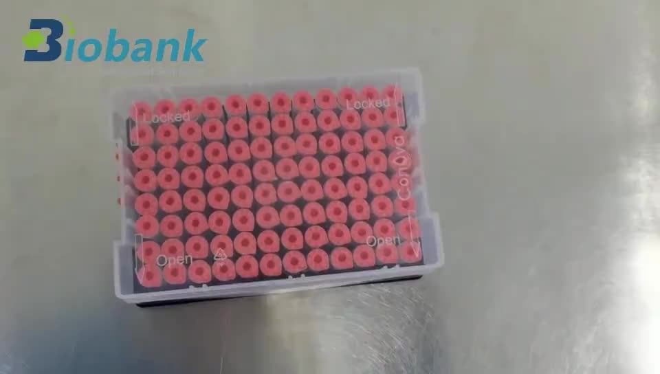 1.0ml 2d Data-matrix Coded Tubes(push Tep/rack) - Buy 2d Barcode Module ...