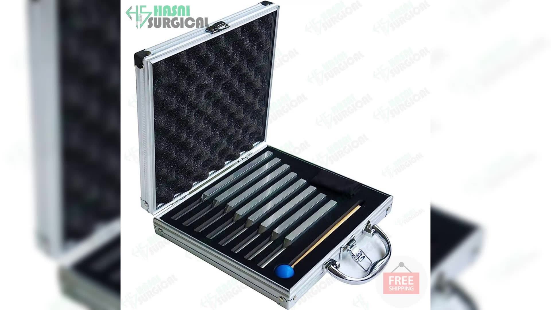 128c Medical Neurological Chakra Tuning Fork Ball Set With Triangle ...