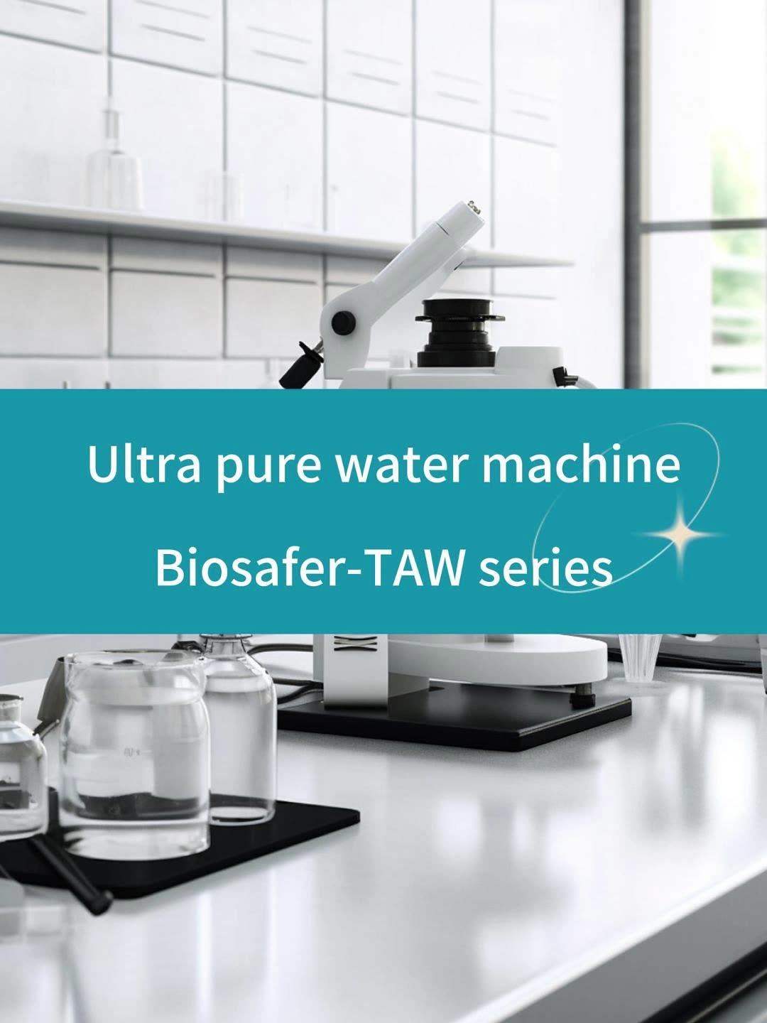Laboratory Biosafer Ultra Pure Water Machine Work Yield 15l/h Water ...