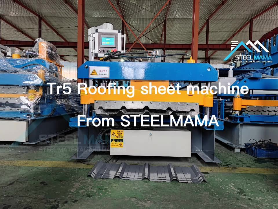 Wholesale Price Glazed Color Tr5 Trapezoidal Build Sheet Iron Steel ...