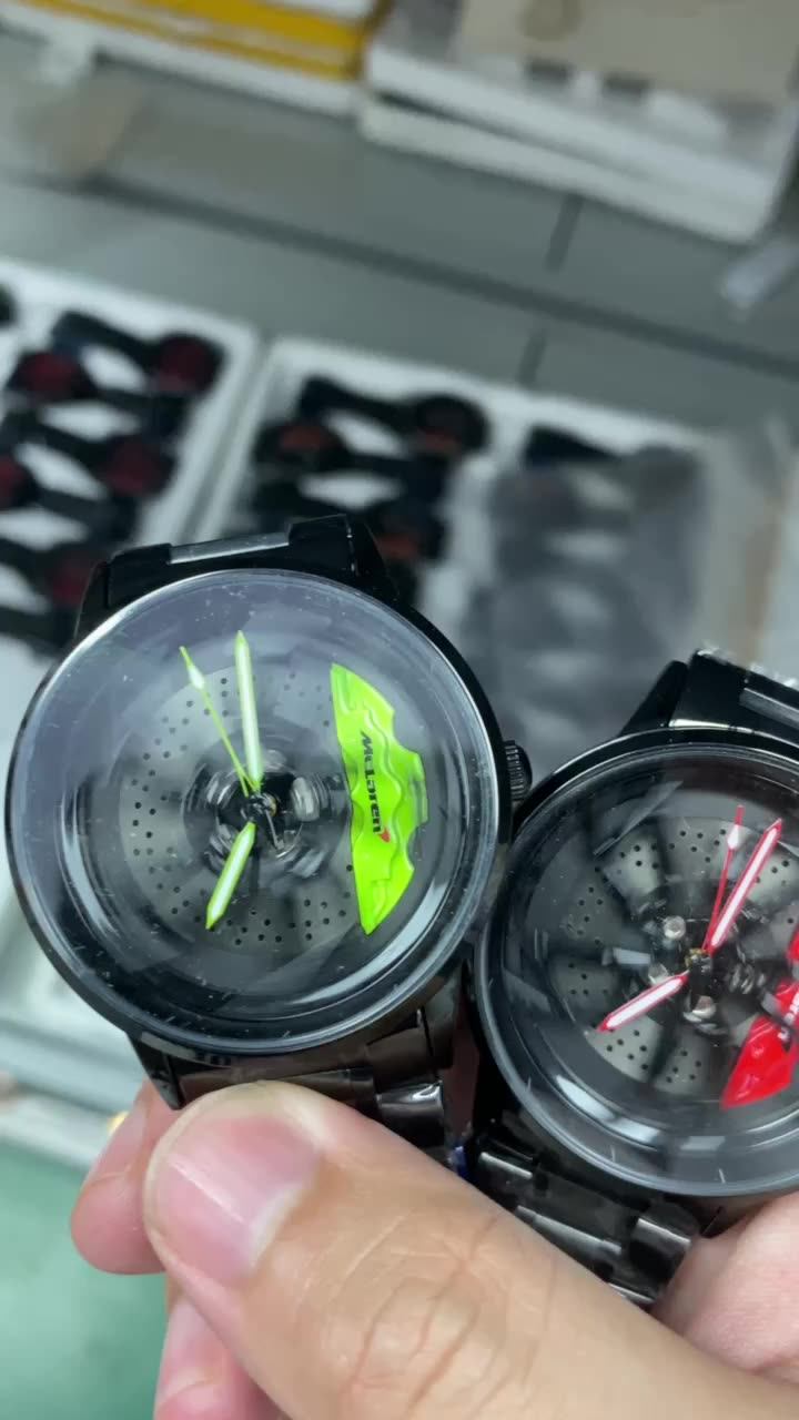 Original 3d Official Rim Watch Spinning Wholesale Wheel Watches Quartz ...