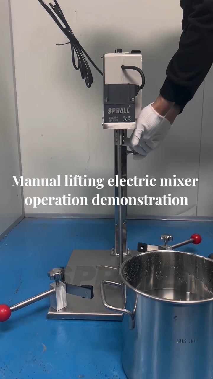 Sprall Chemical Electric Motor Agitator Paint Ink Glue Stirrer Food ...