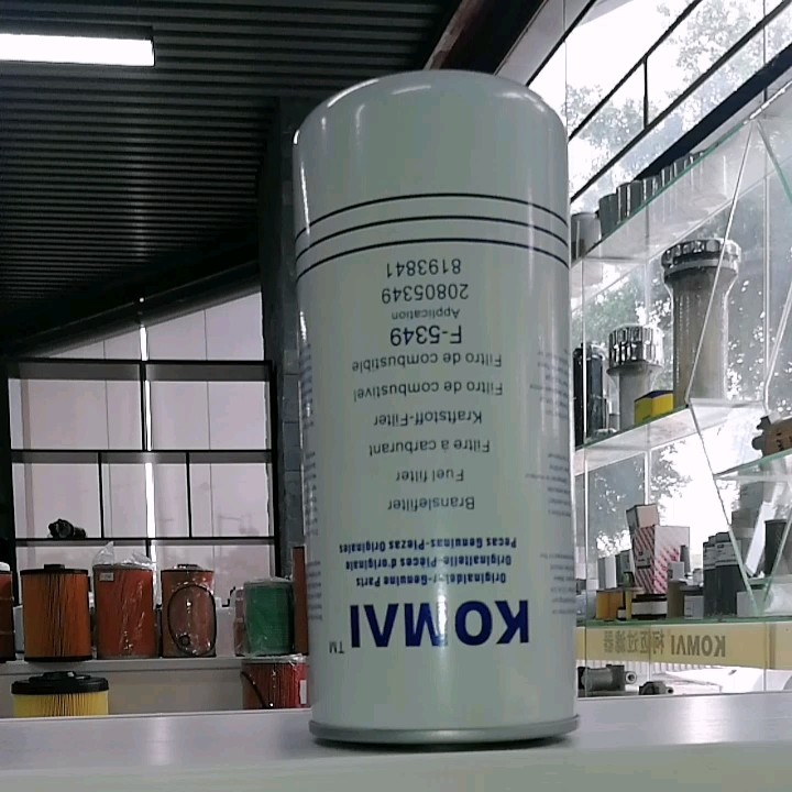 2043673 Ff5272 P55-0372 Excavadora De Piezas De Filtro De Combustible ...