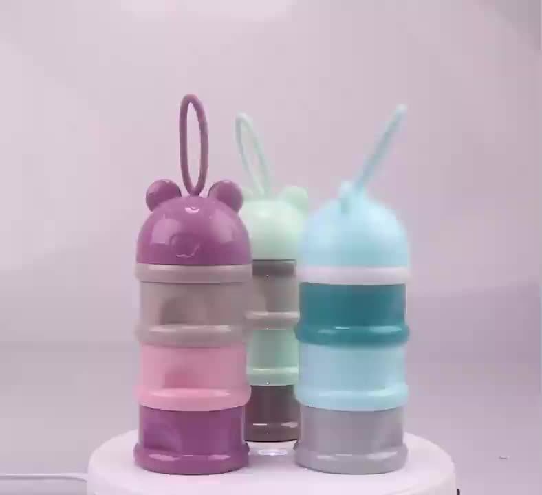 Food Grade Baby Milk Powder Box Three Layers Baby Milk Powder Container ...