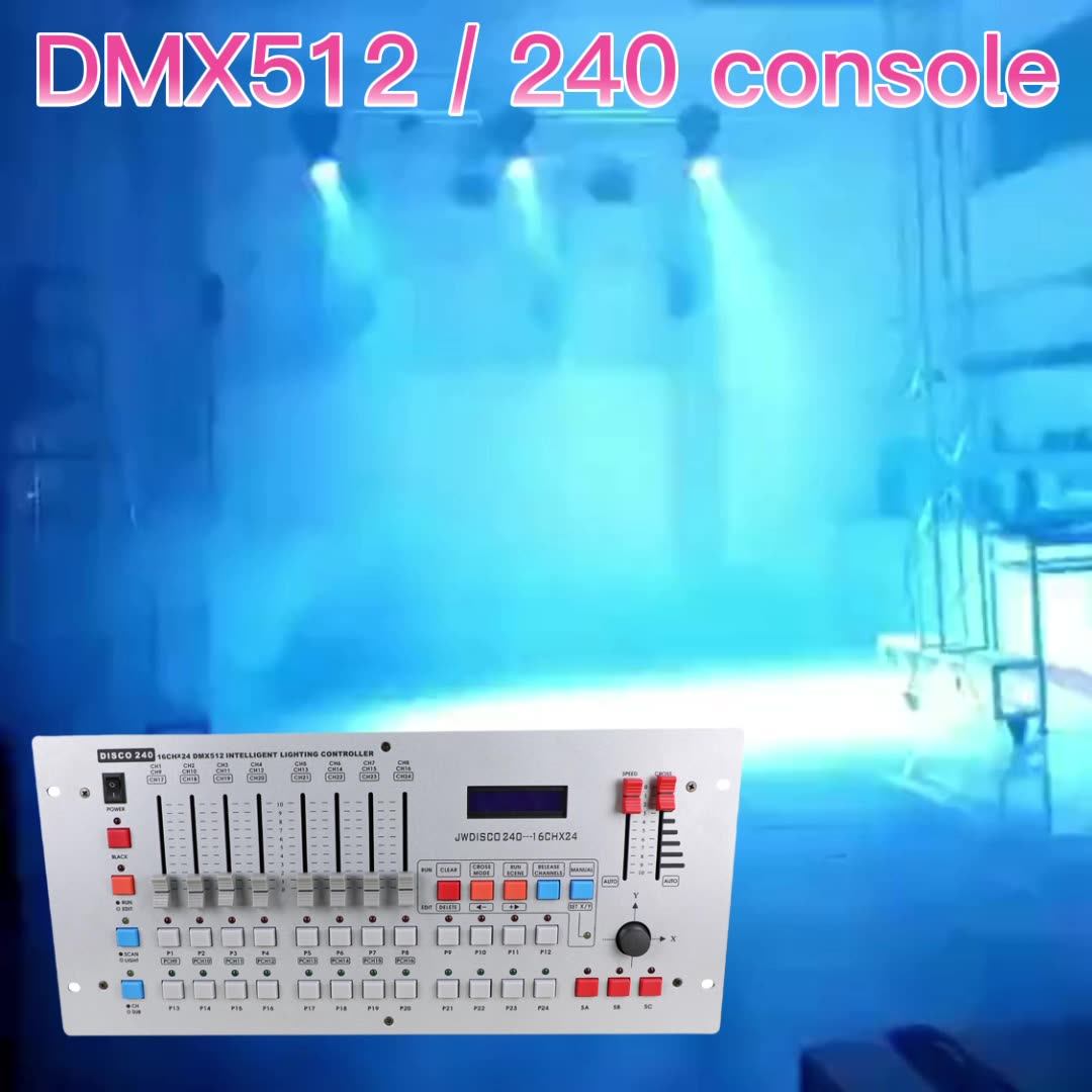 Dmx512 240 Controller Console Programmable Control For Stage Beam Ktv ...