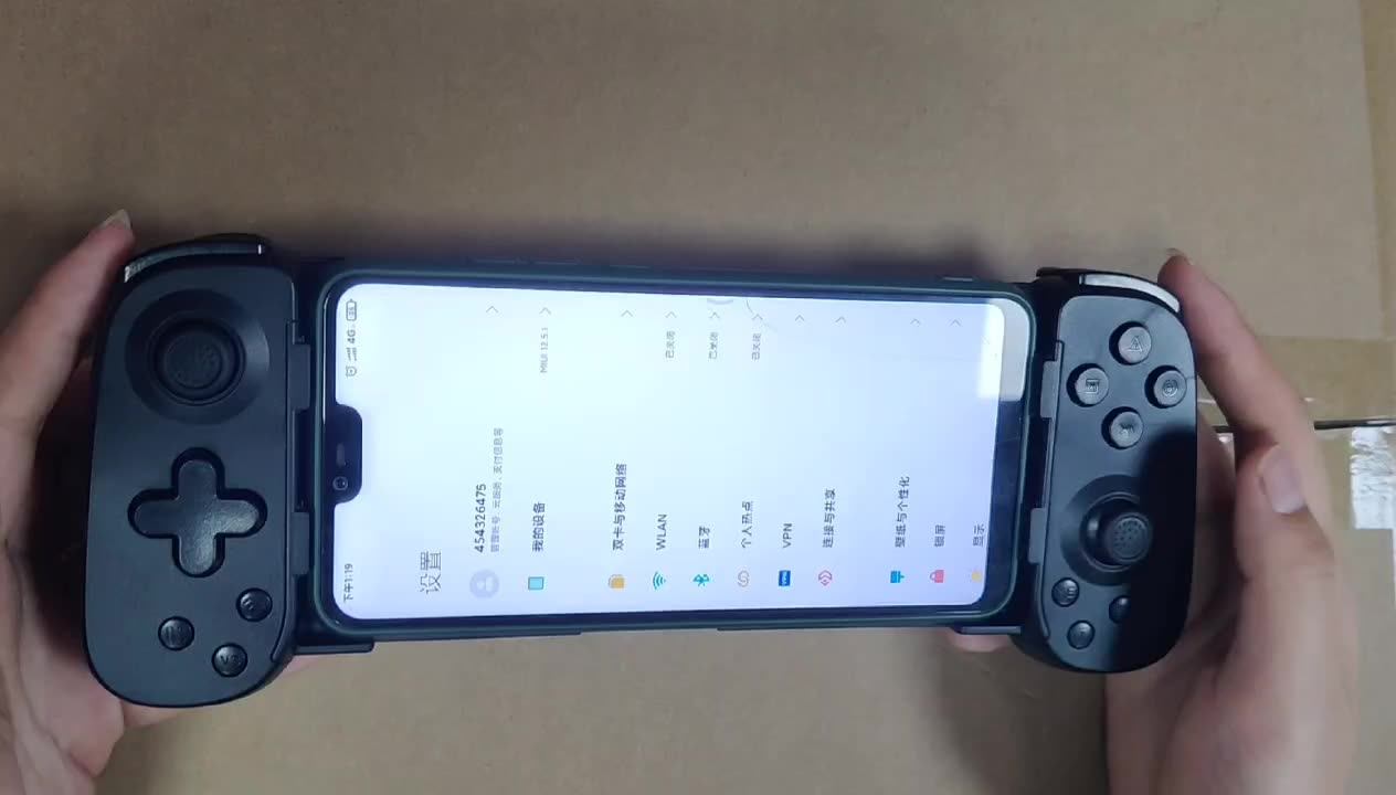 Ralan Newest D6 Mobile Game Controllers Stretchable Wireless Handle ...