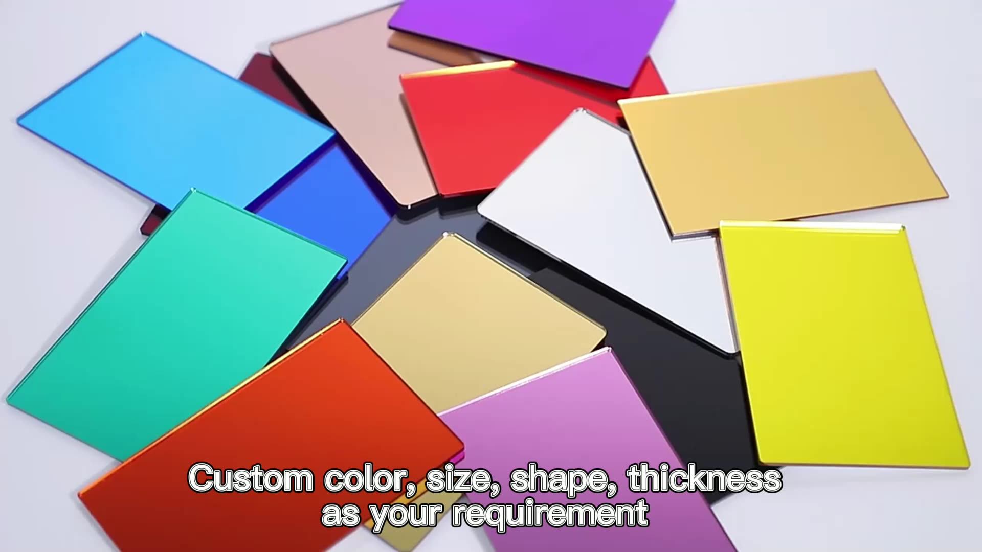 Acrylic Material Gold Mirror Acrylic Sheet - Buy Acrylic Gold Mirror ...