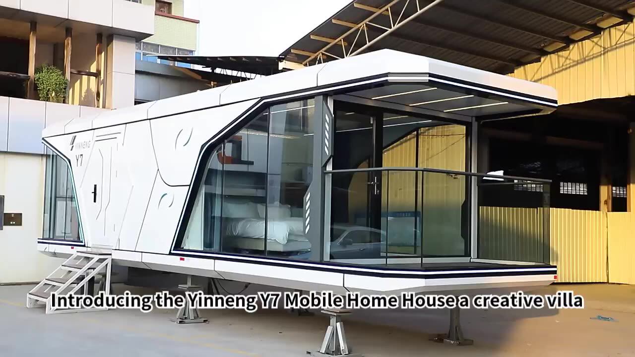 High Quality Customised Prefabricated Steel Structure Mobile Home Space ...