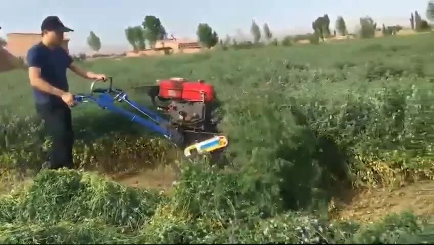 High Efficiency Agricultural Harvester Machinery Self Propelled Mini ...