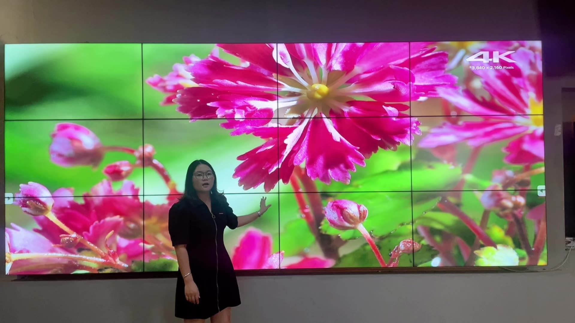 46"3.5mm Bezel Flexible Did Panel Vidoes 4k Tv Screens Lcd Video Wall ...