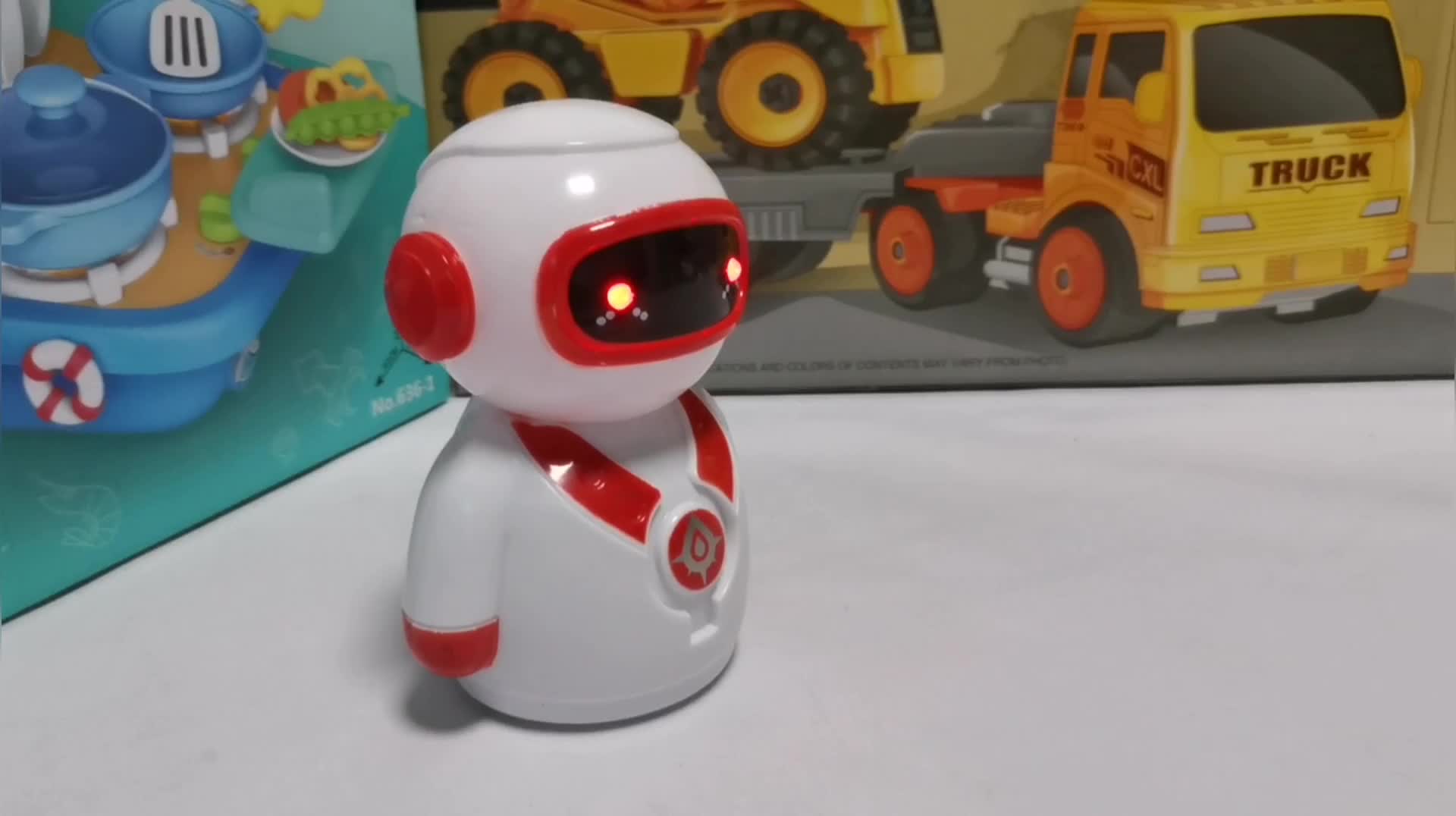 Popular Children Educational Cheap Battery Cute Musical Kids Robot Toys ...