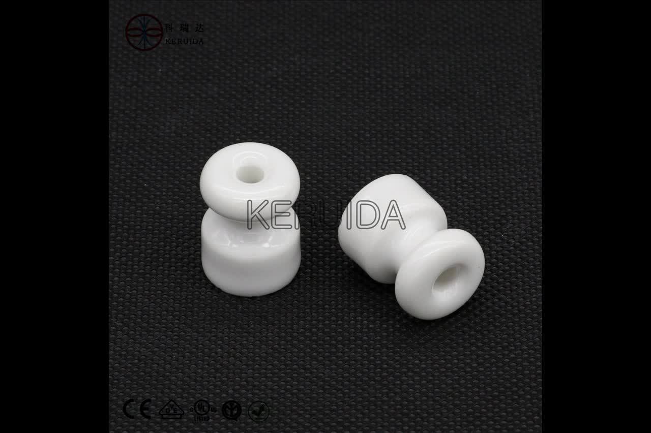 Porcelain Insulators For Wall Fixed Wire Ceramic Insulator Cable ...