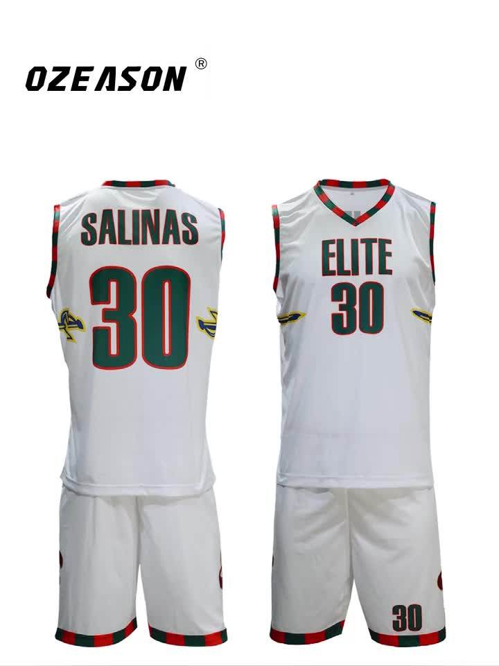 Custom New Design Sublimated Dry Fit High School Basketball Team ...