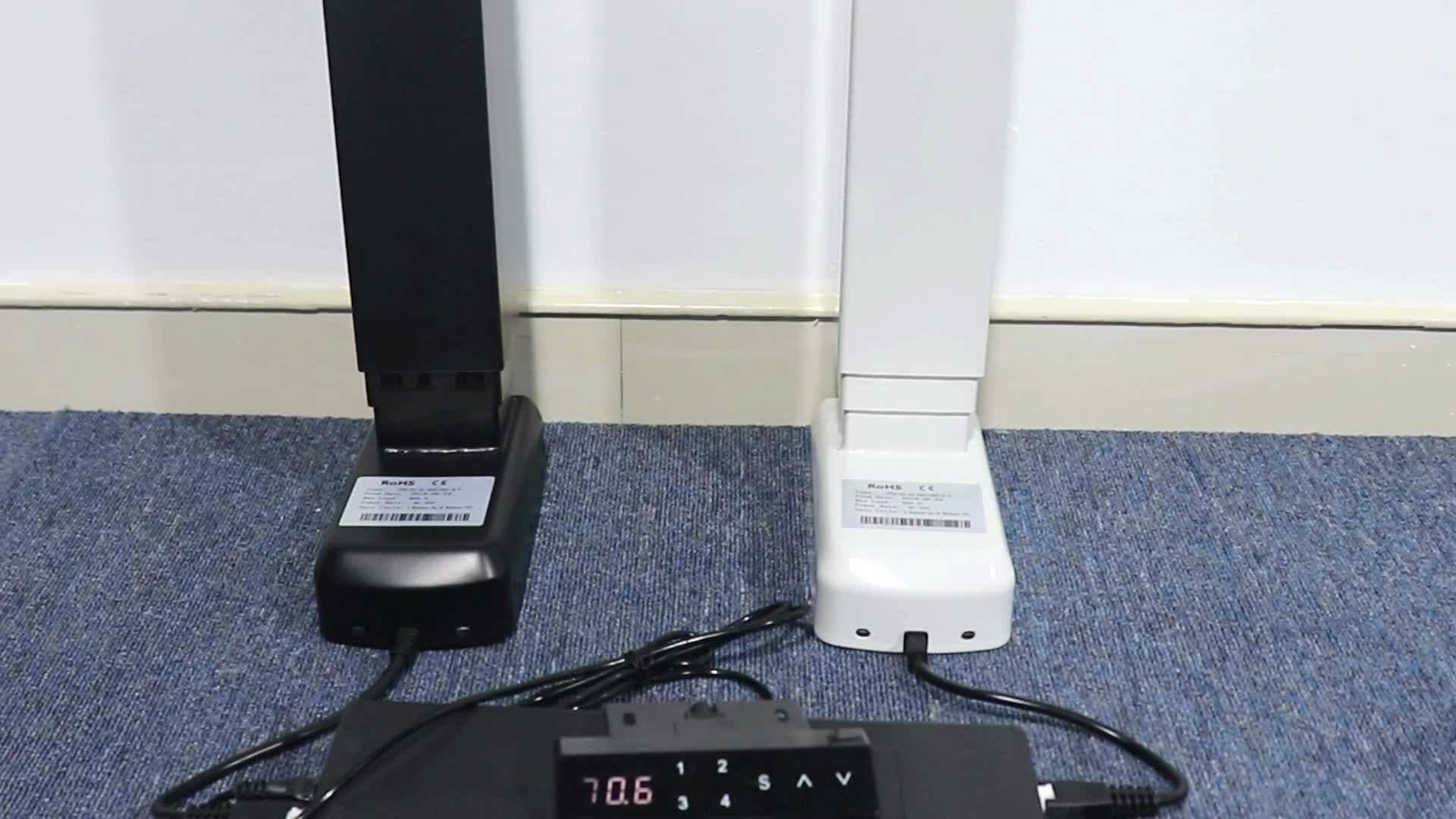 3 Stages Metal Lifting Column Electric For Height Adjustable Desk - Buy ...