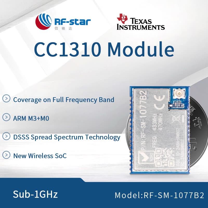 Ti Cc1310 Long Range Rf Transmitter Remote Control 2.4g High Power 15 ...