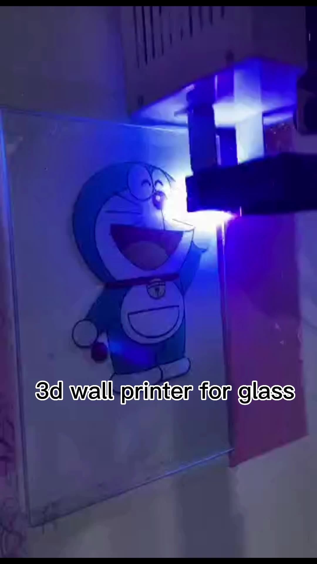 Outdoor Indoor Direct To Wall Printer Mural Decor Mounted 3d Vertical ...