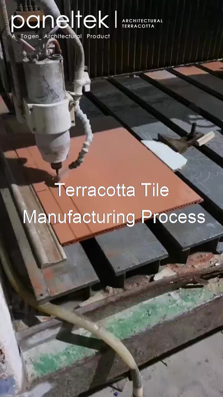 Paneltek Office Building Terracotta Wall Cladding Outdoor Terracotta ...