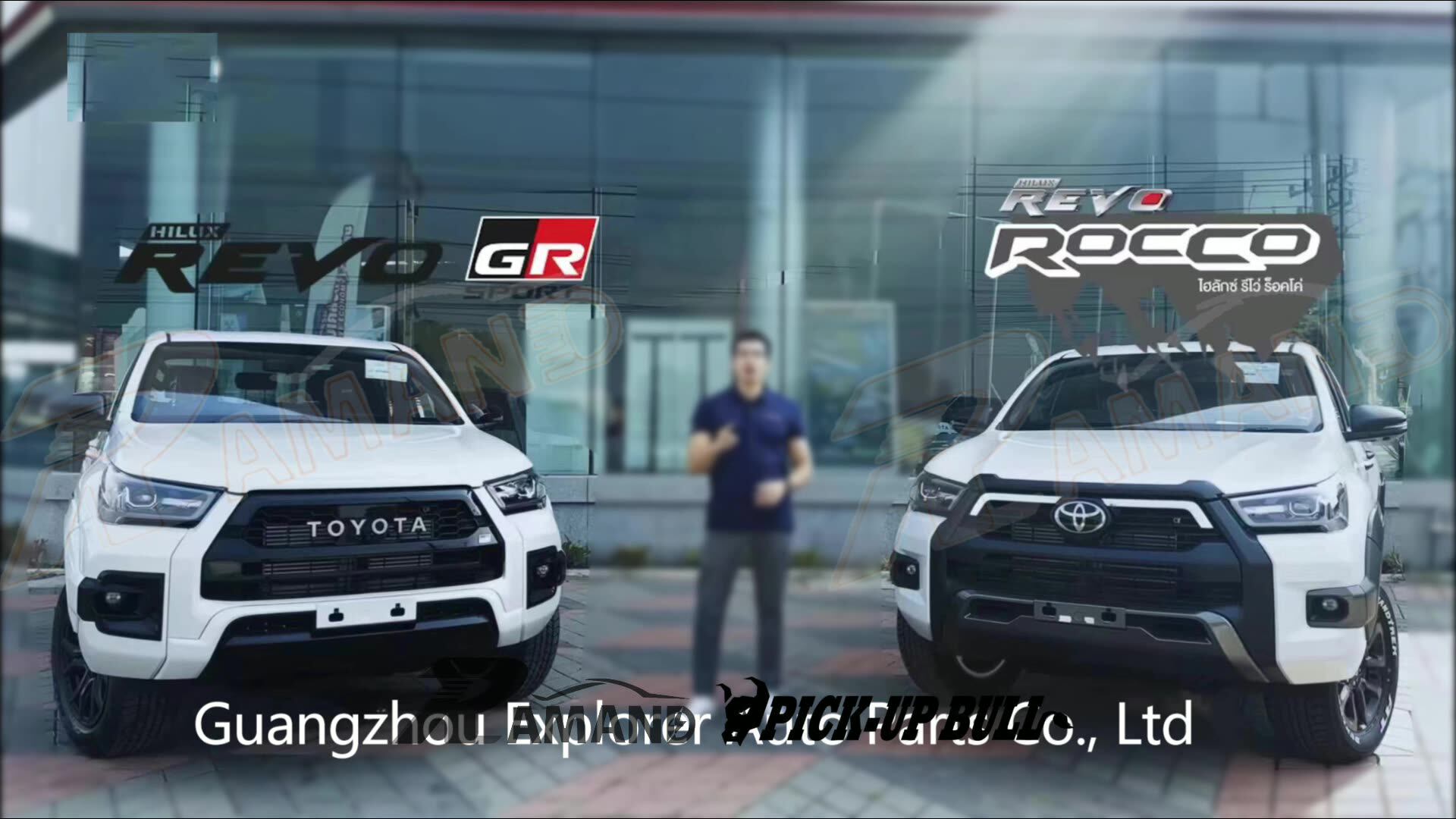 Ramand Hilux Revo Rocco 2021 Convert To Rocco 2023 Gr Sport Facelift ...