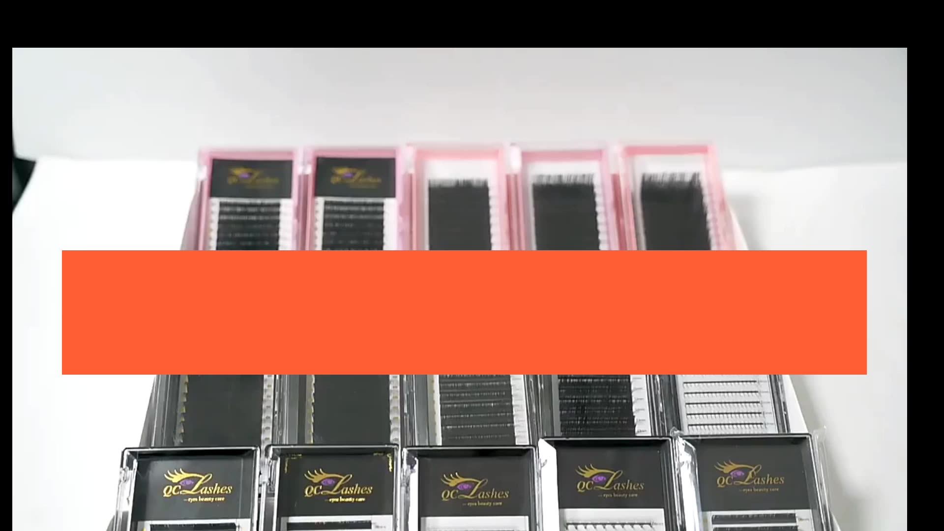 Korean Pbt Private Label Faux Mink Individual Lashes Supplies Lash ...