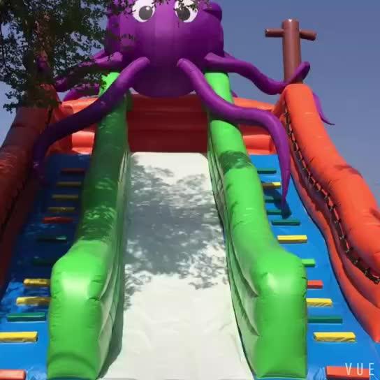 Outdoor Inflatable Land Water Park,Backyard Inflatable Water Pool Park ...