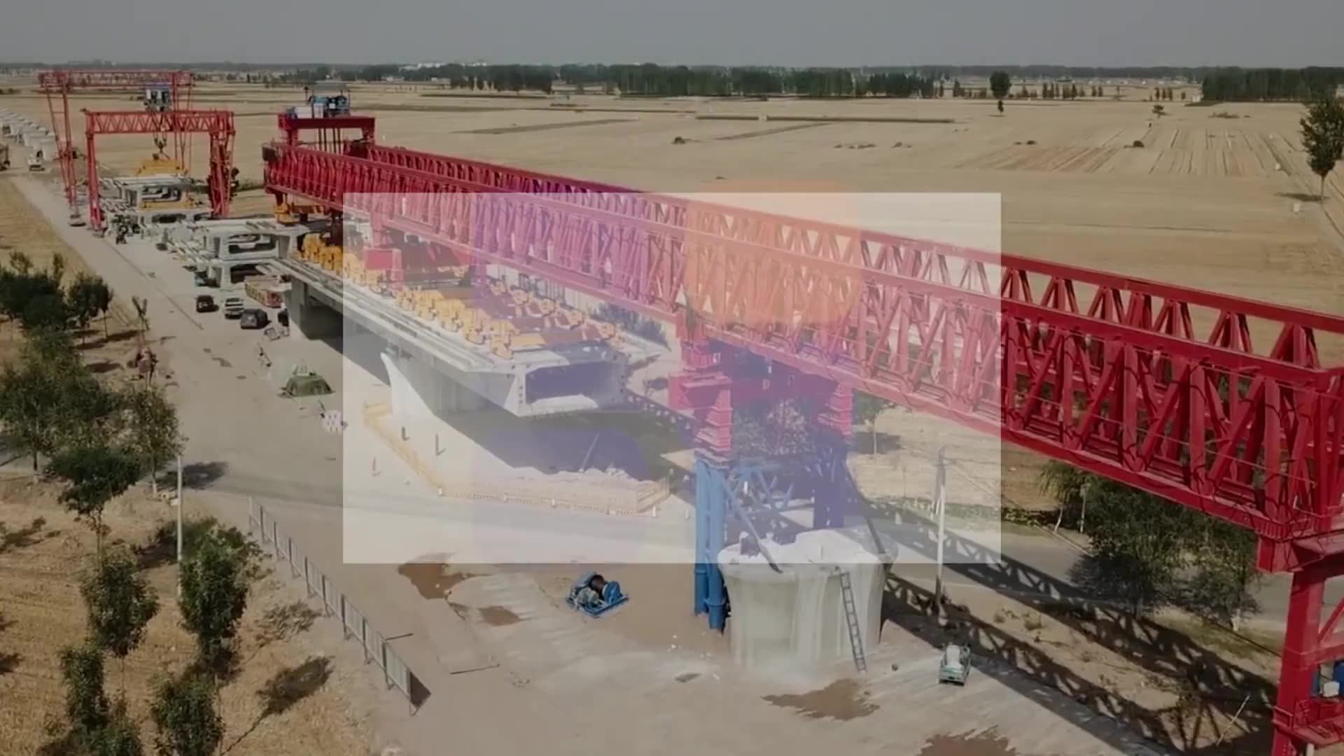 Truss Type Bridge Launching Girder Crane Balanced Cantilever Method ...