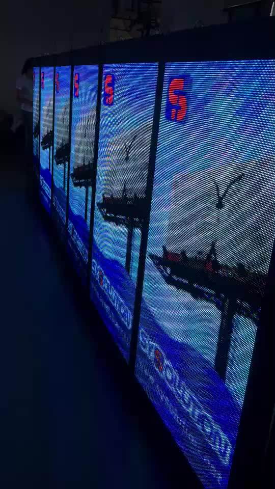 Intelligent Outdoor P4 P5 P6 Street Advertising Led Display/lamp Post ...