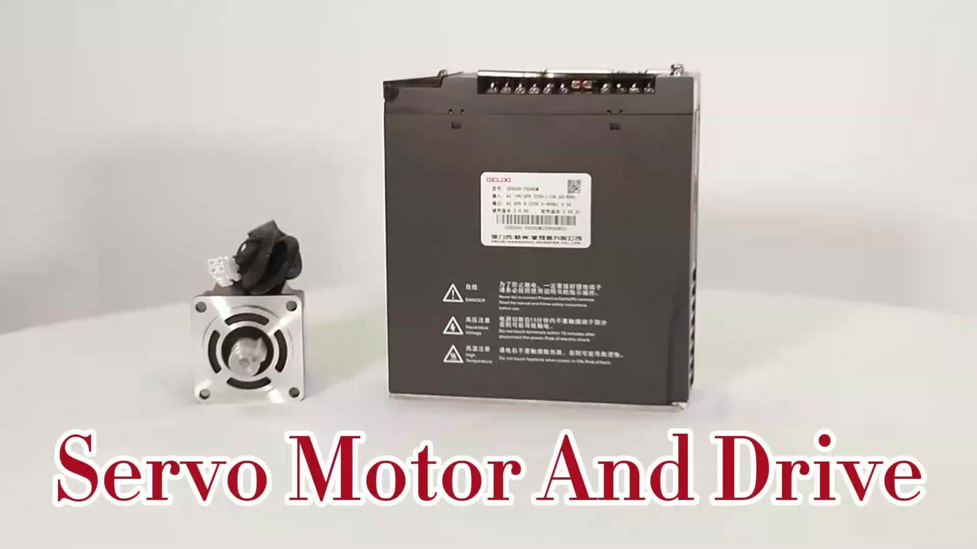 110 Series Servo Motor Kit 1.2kw 1.8kw Pulse Position Control Ethercat ...