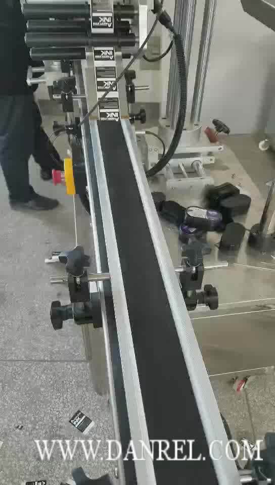 Ce Approved Bottle Cap Labeler Flat Sticker Applicator With Hot Foil ...