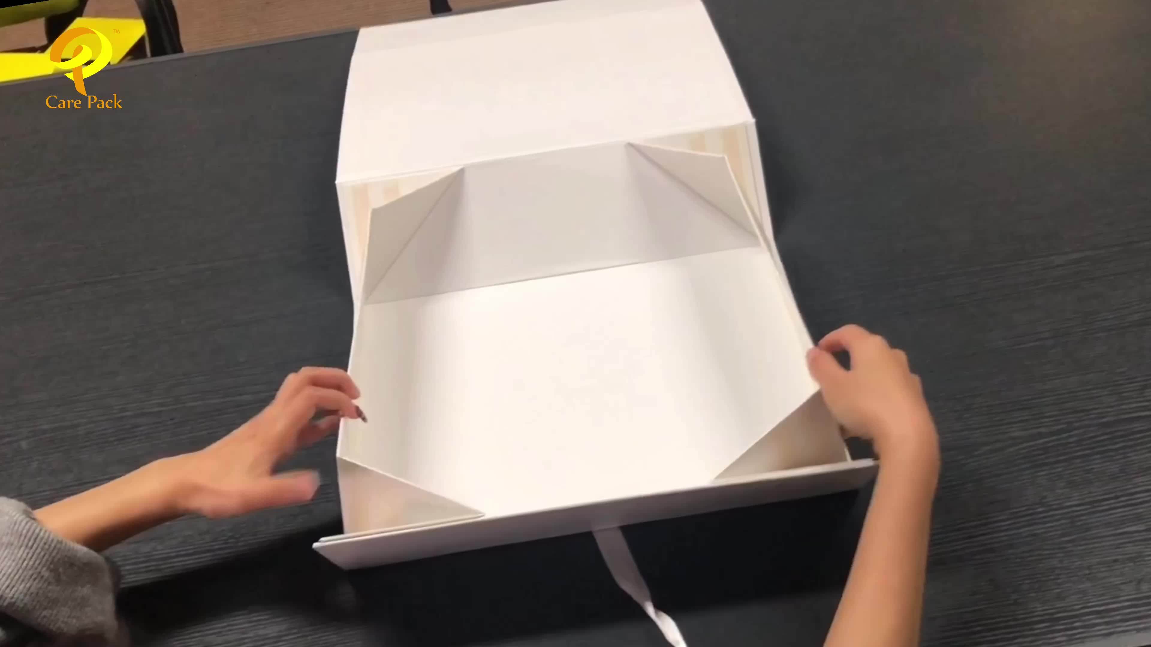 Carepack Customized Luxury Baseball Hat Packaging Cardboard Cap Paper ...