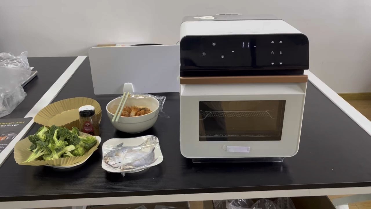 Hot Air Fryer Digital Led Touch Control Air Fryer Big Capacity 12l 15l ...