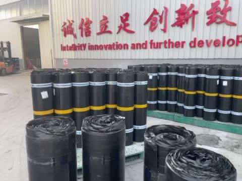 Sbs Modified Bitumen Roofing Waterproofing Membrane - Buy Bituminous ...