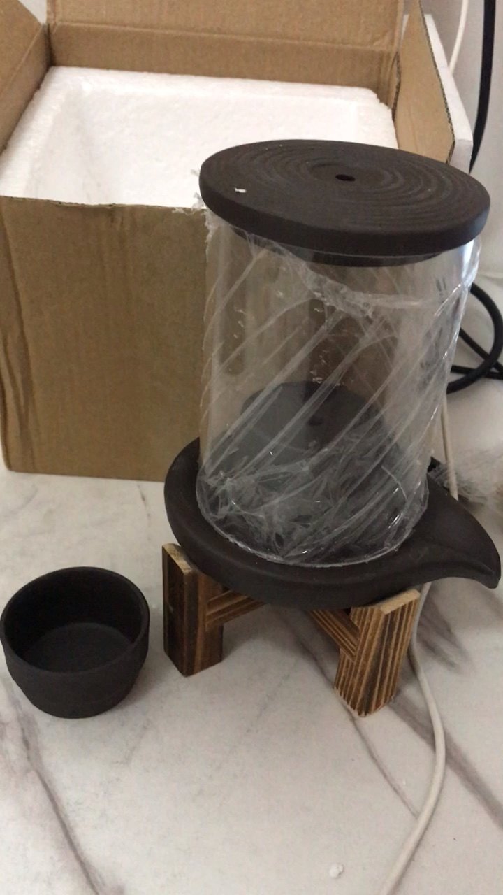 Smoke Fountain Plastic Glass Design Ceramic Backflow Incense Holder ...