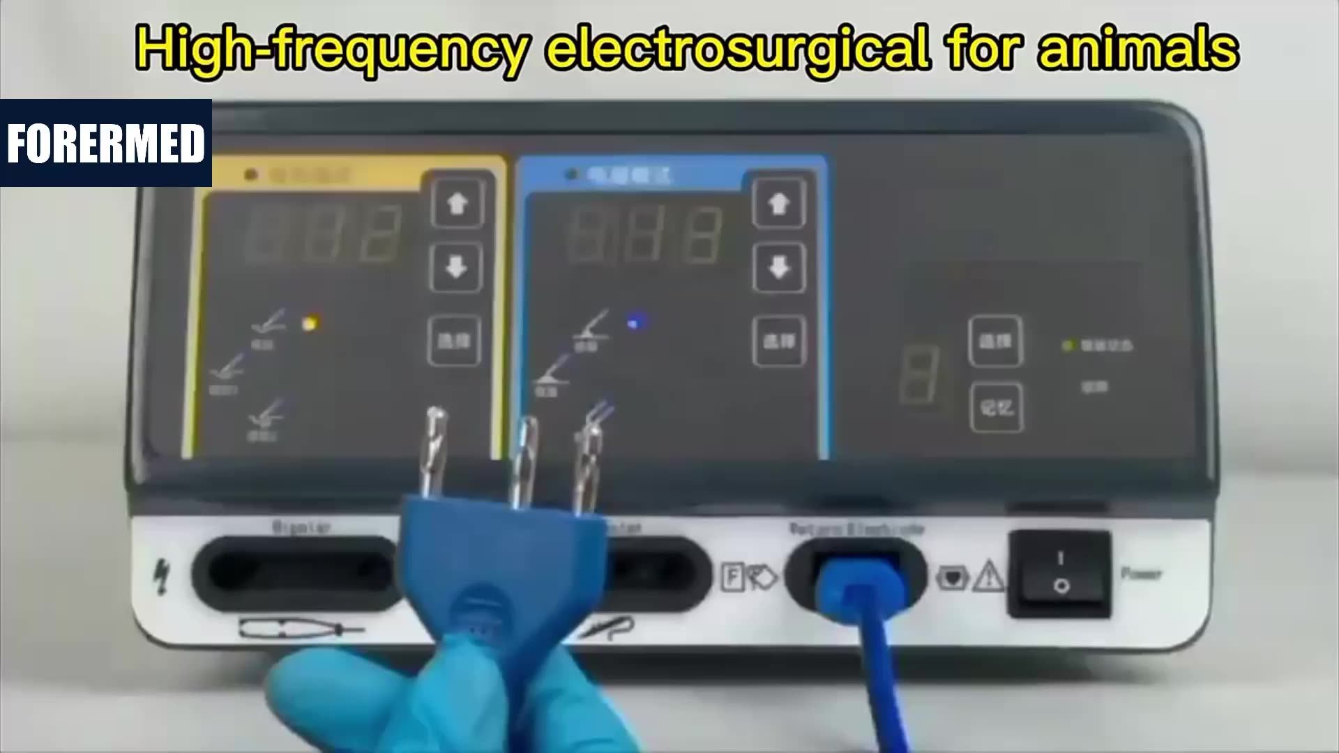 Veterinary Electrosurgical Unit Monopolar & Bipolar Electrosurgical ...