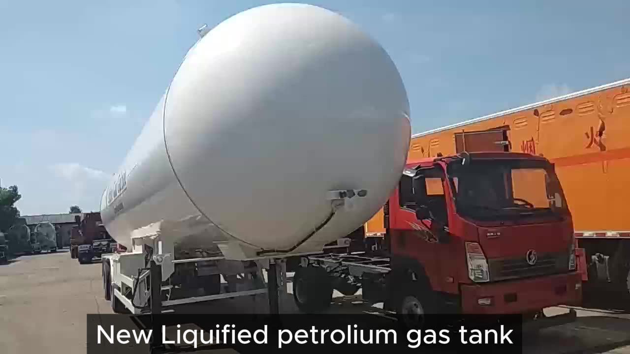 45000 50000 60000 Liters Fuel Tank Truck Trailer 2 Ton Double Axle ...