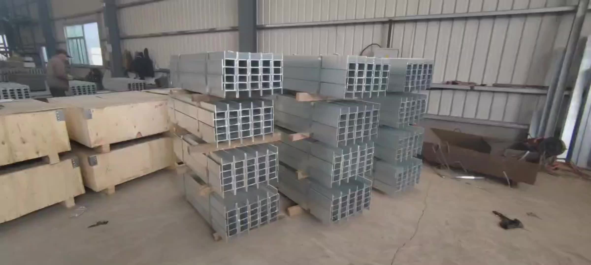 H Beam 100x100 Wide Flange Steel Beam Hot Dip Galvanized Steel - Buy H ...