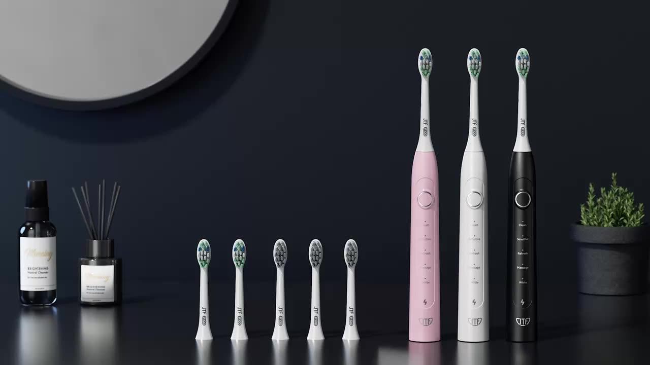 Jtf New Arrival Smart Sonic Electric Toothbrush Rechargeable Electric ...