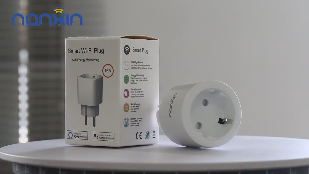 Home Device Factory European 220v 16a Power Socket Case 2 Round Pin ...