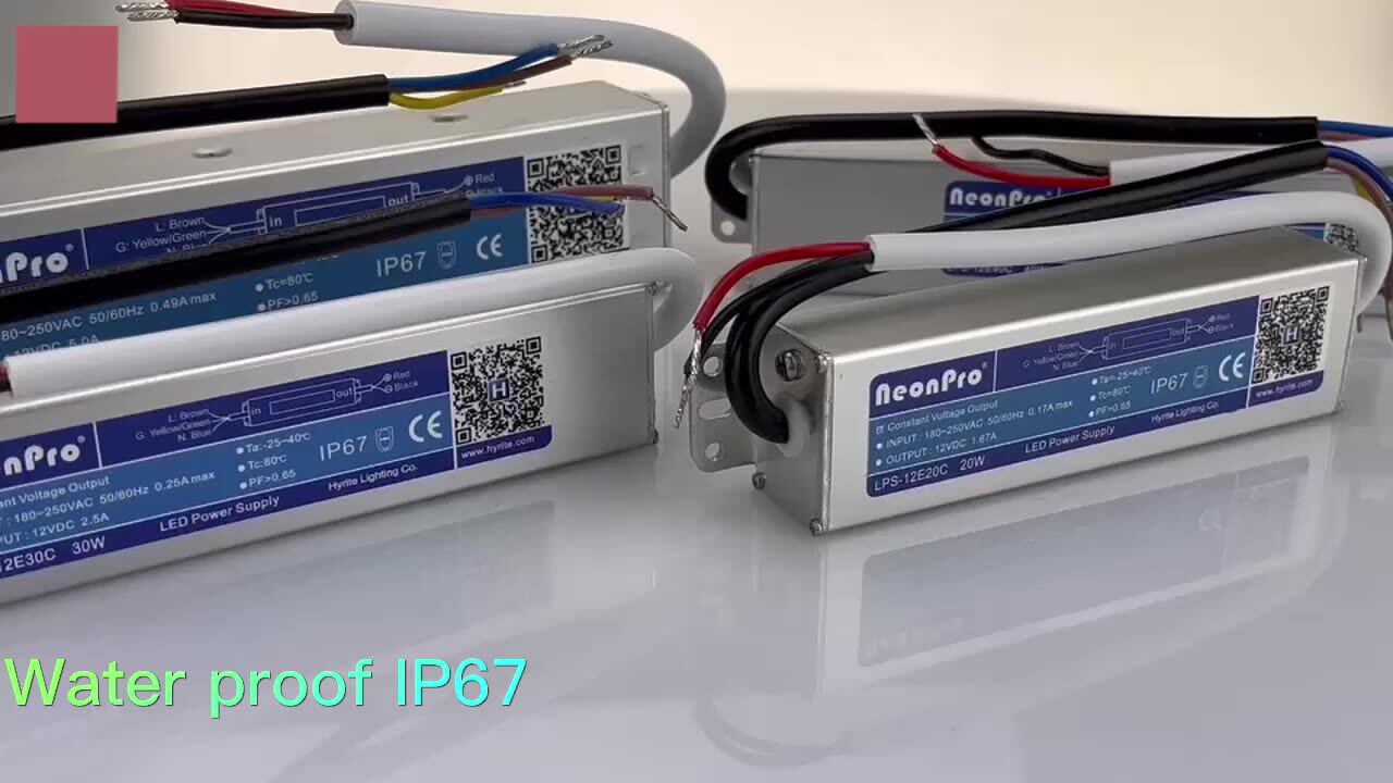 Rohs 24v 10a 5v 12v 200w 300w 400w 500w 600w External Waterproof Led ...