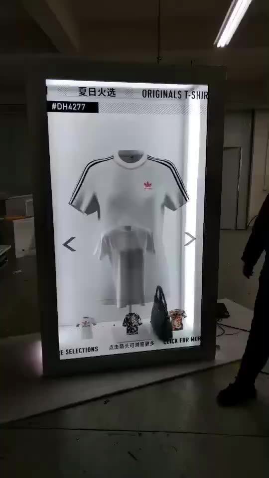 21.5 32 43 49 55 65 86 Inch Totem Advertising See Through Holographic ...