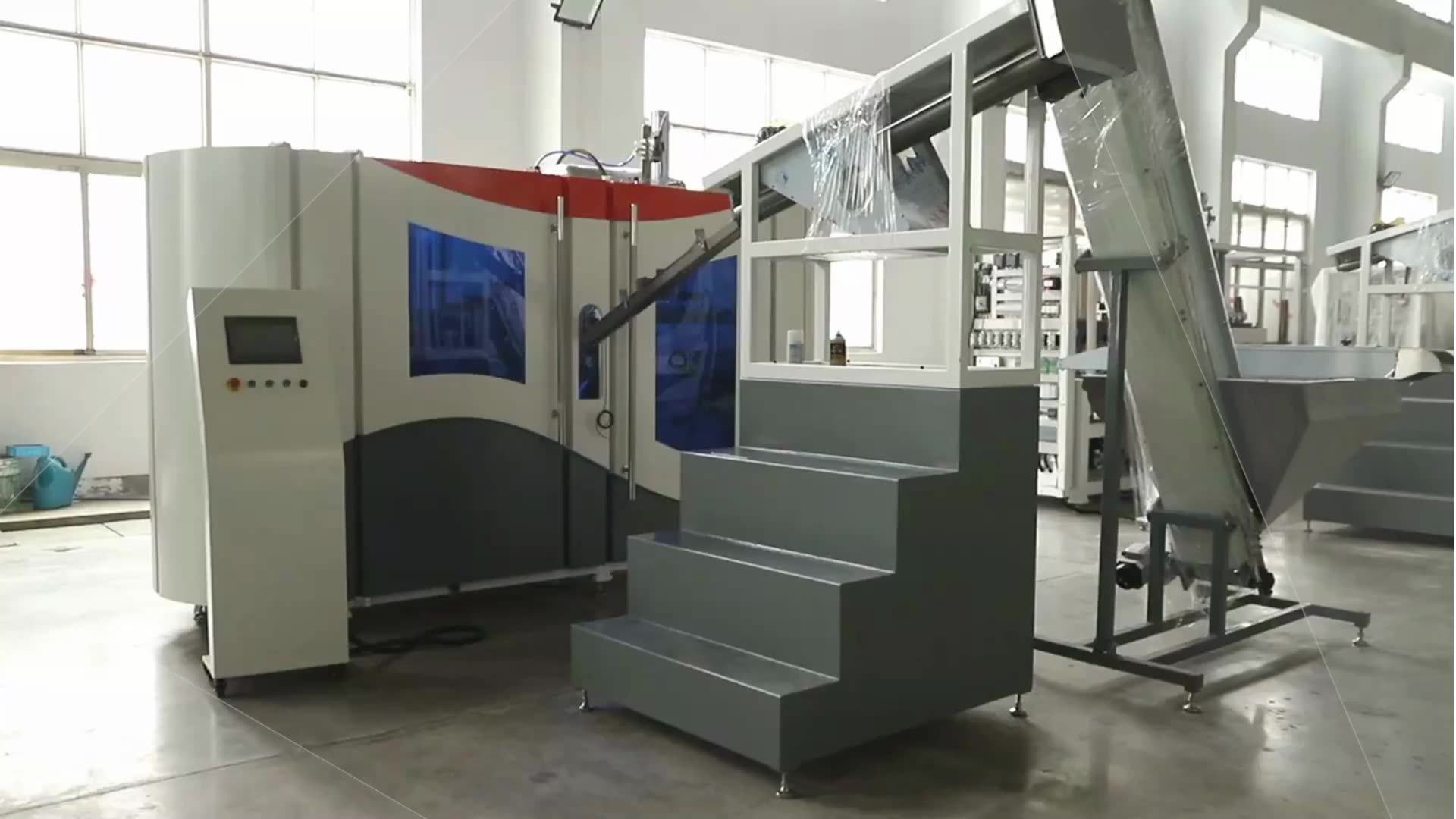 High Speed Automatic Pet Bottle Blow Molding Machine / Blowing Moulding ...